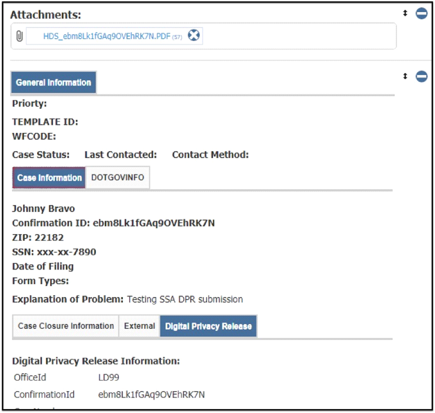 Using Digital Privacy Release Forms for Casework Services