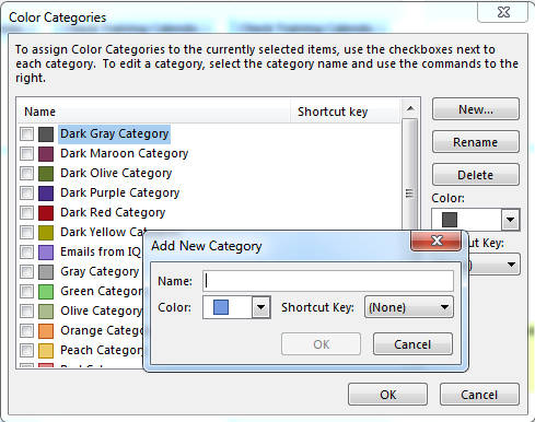 Configure Outlook to Sync Colors